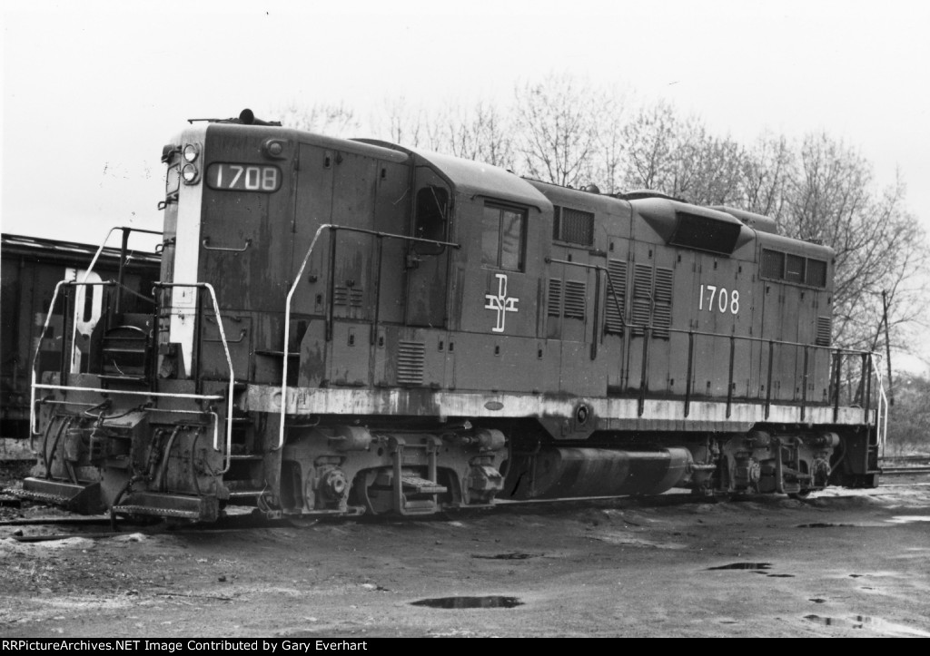 BM GP9 #1708 - Boston & Maine
